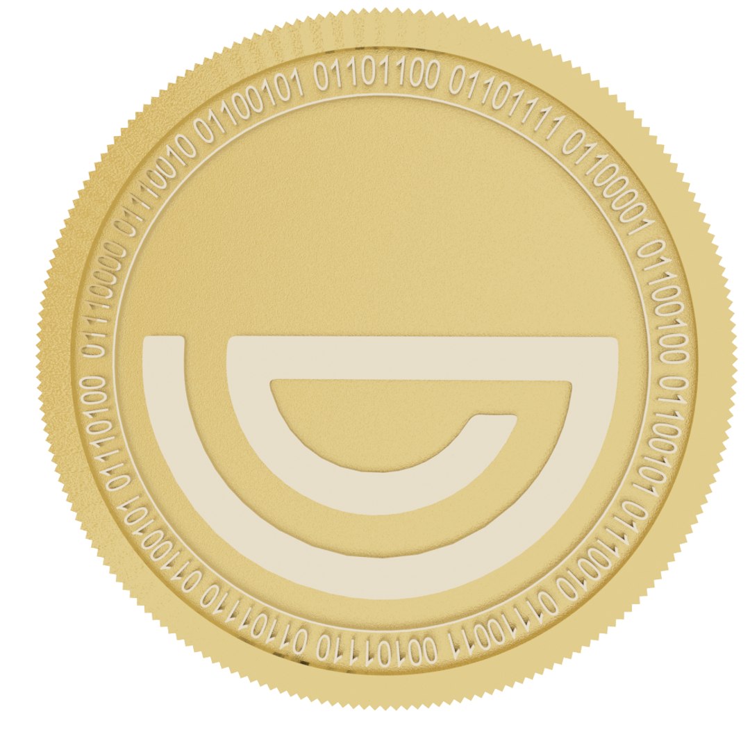 3D Genesis Gold Coin Model - TurboSquid 1497246