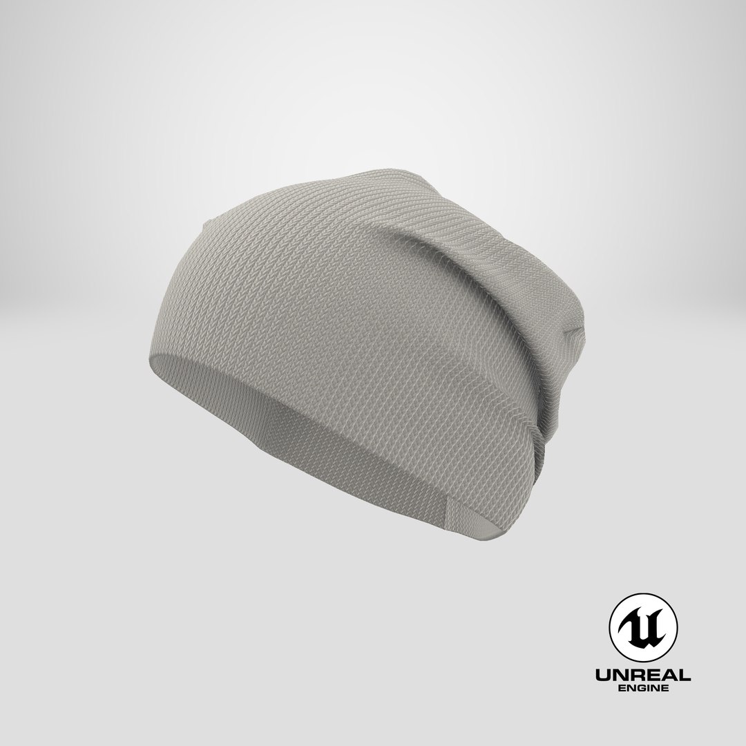 3D Knit Cap 1v PBR Model - TurboSquid 2047713