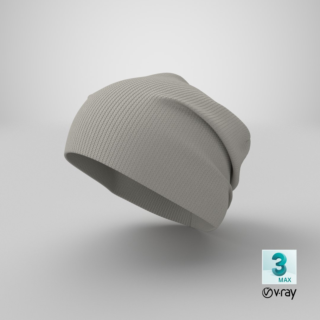 3D Knit Cap 1v PBR Model - TurboSquid 2047713