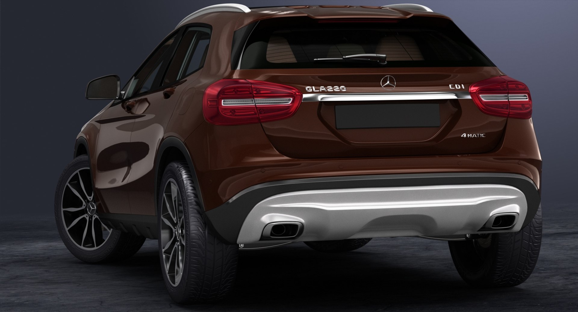 2015 mercedes-benz gla 3d model