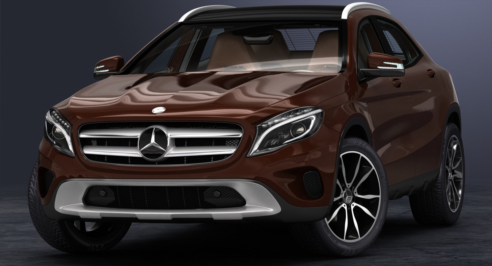 2015 mercedes-benz gla 3d model
