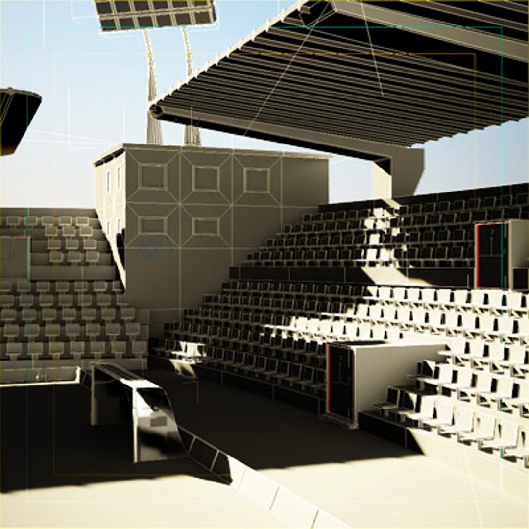 Stadium Arena 3d Model