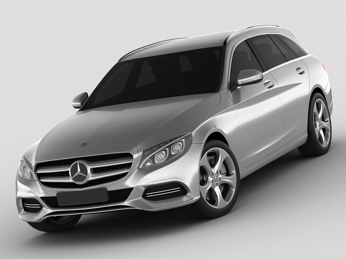3d mercedes c class model