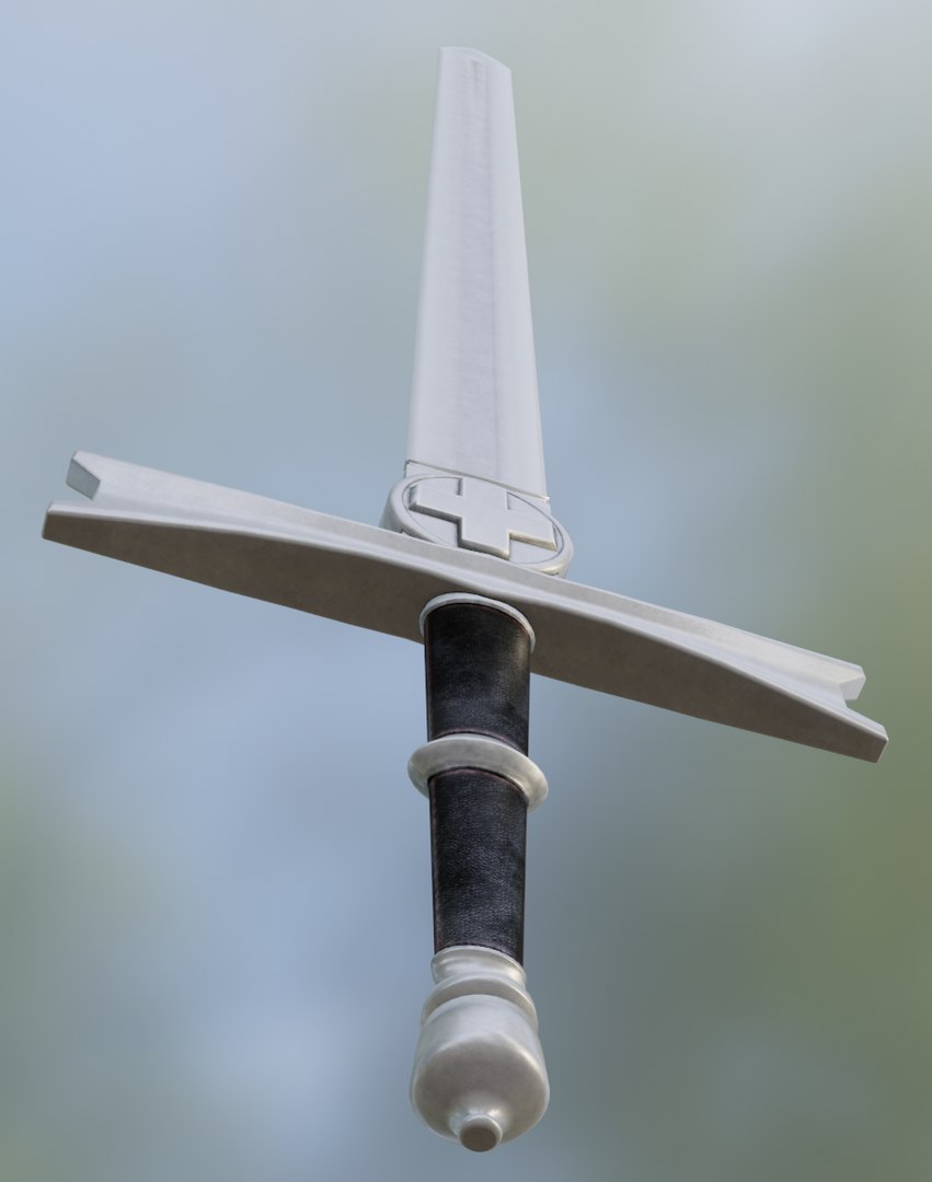 3D Longsword Model - TurboSquid 2010970