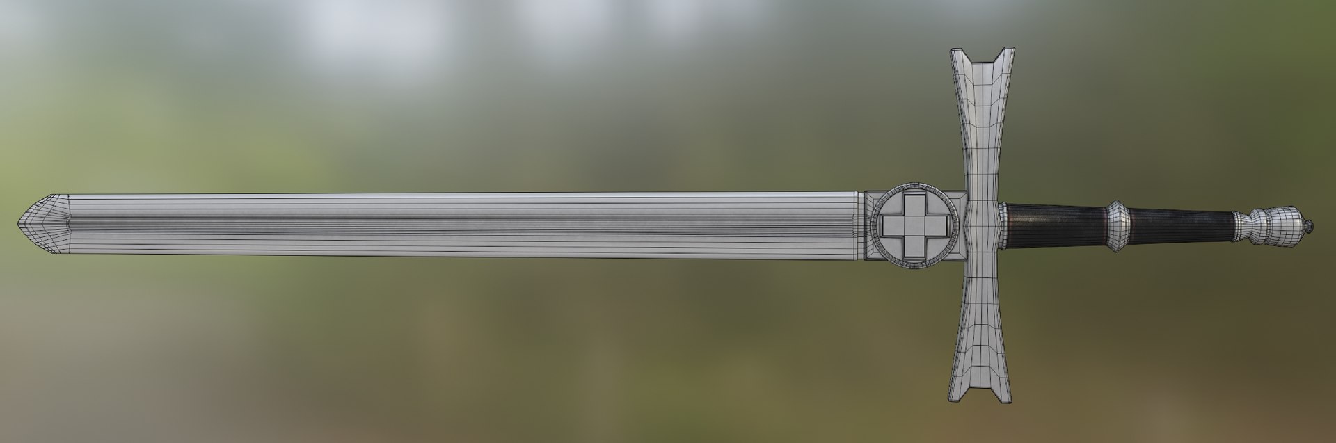 3D Longsword Model - TurboSquid 2010970