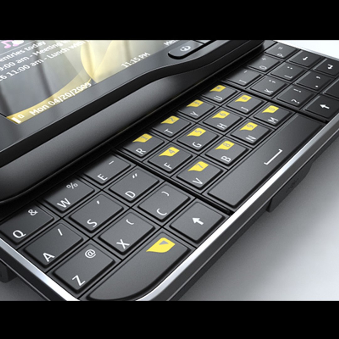 nokia 6760 slide 3d model