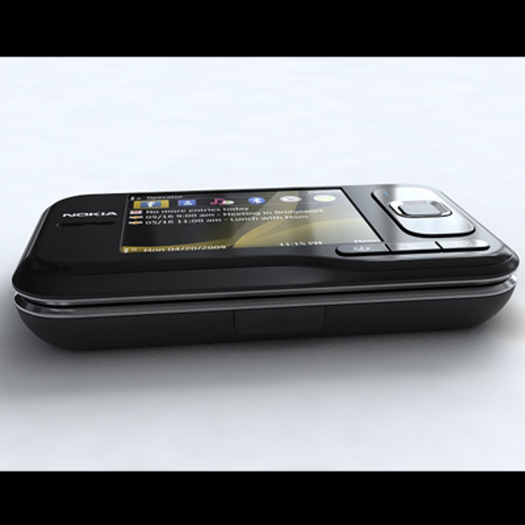 nokia 6760 slide 3d model