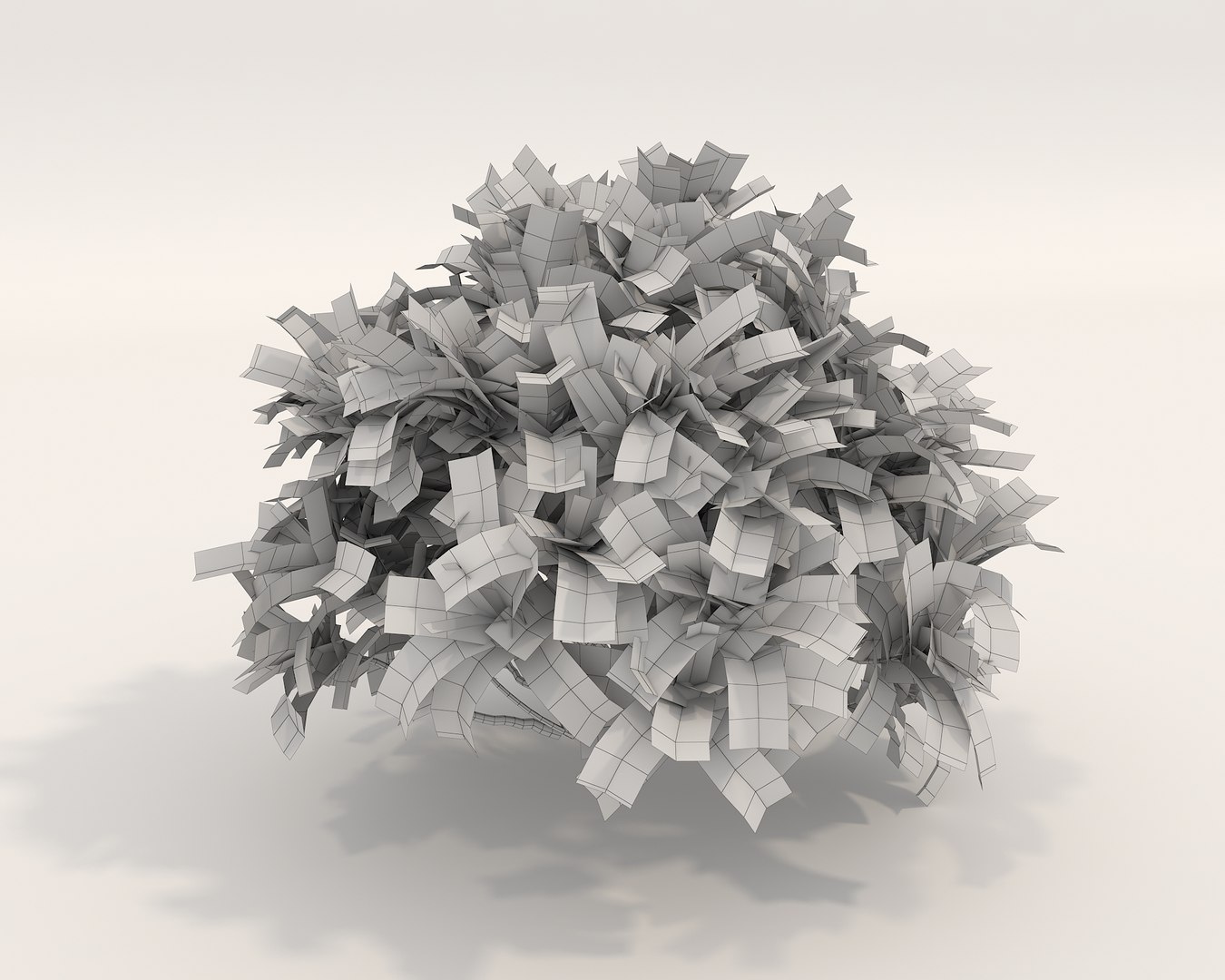 3D Realistic Shrub Bush Set 6 model - TurboSquid 2061662
