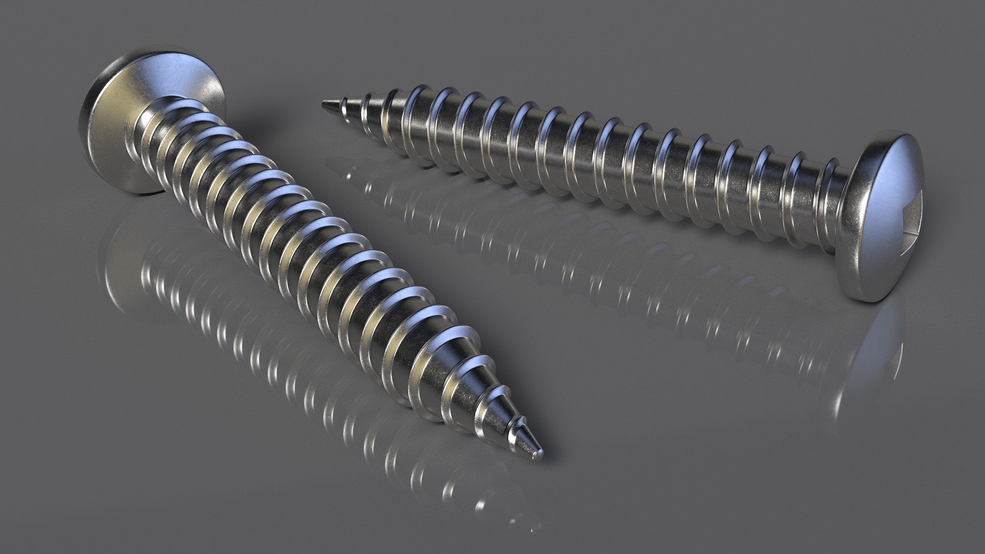 Sheet Metal Screw 3D Model - TurboSquid 2240491