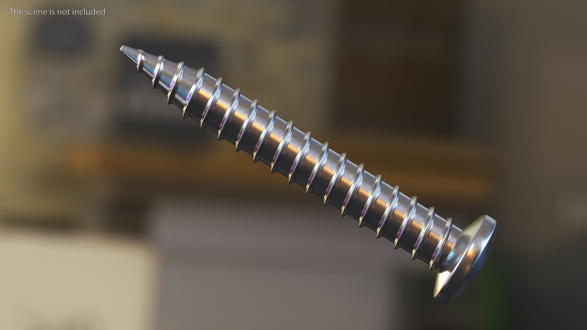 Sheet Metal Screw 3D Model - TurboSquid 2240491