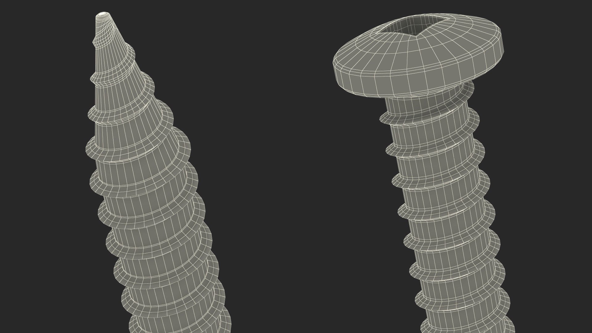 Sheet Metal Screw 3D Model - TurboSquid 2240491
