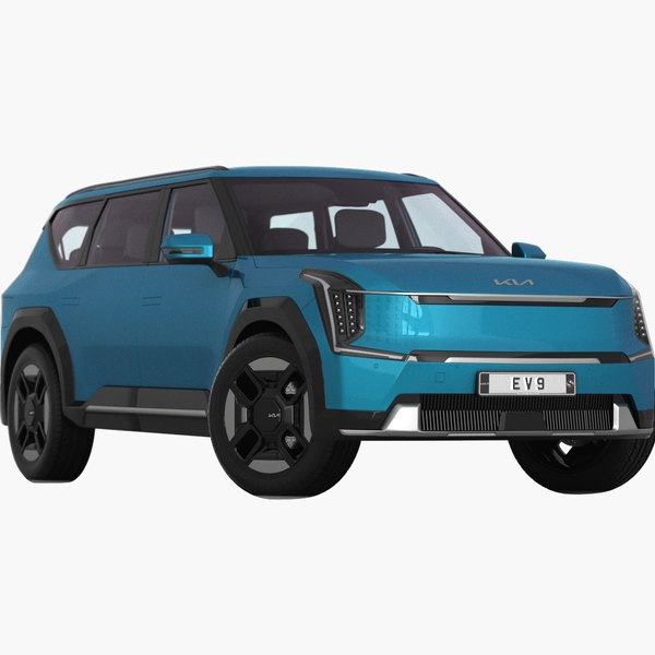 modelo 3d Kia EV9 2024 Bajo interior - TurboSquid 2130187