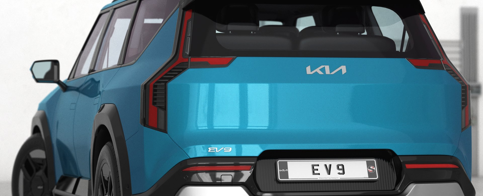 Kia EV9 2024 Low interior 3D model - TurboSquid 2130187