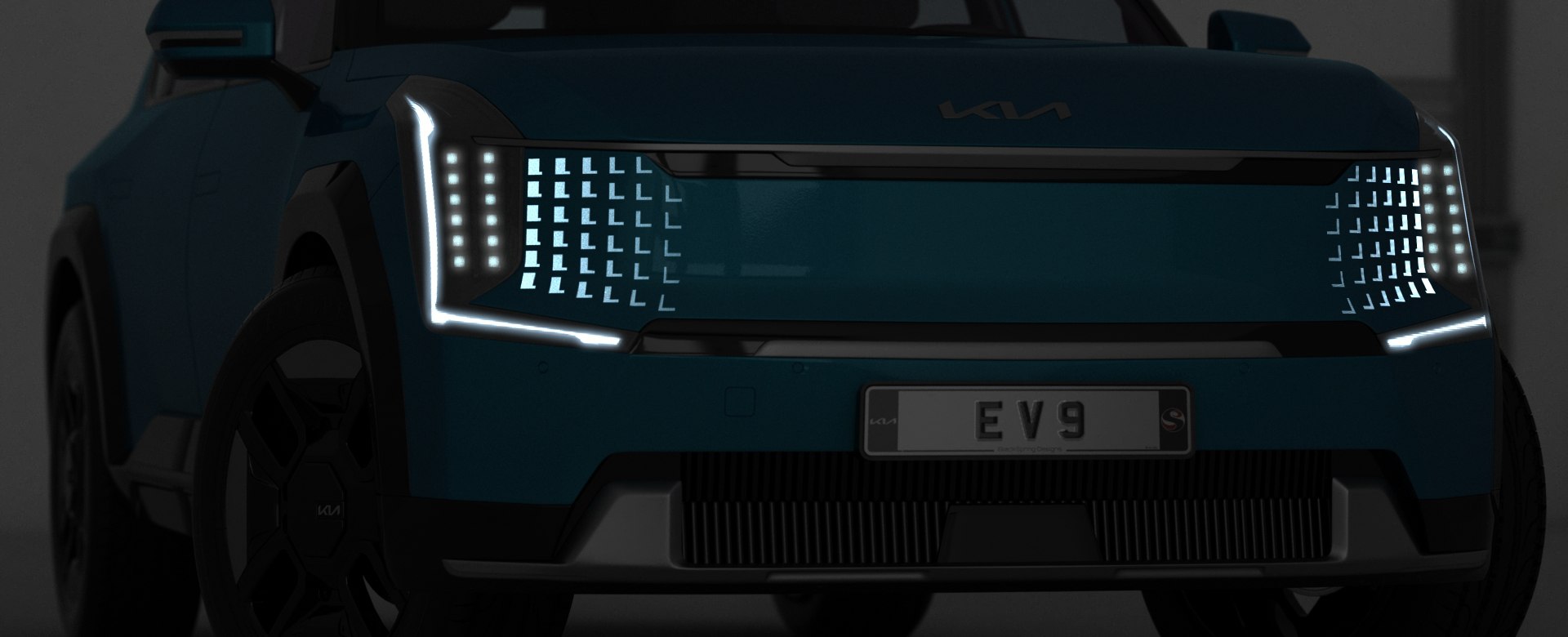 Kia EV9 2024 Low interior 3D model - TurboSquid 2130187