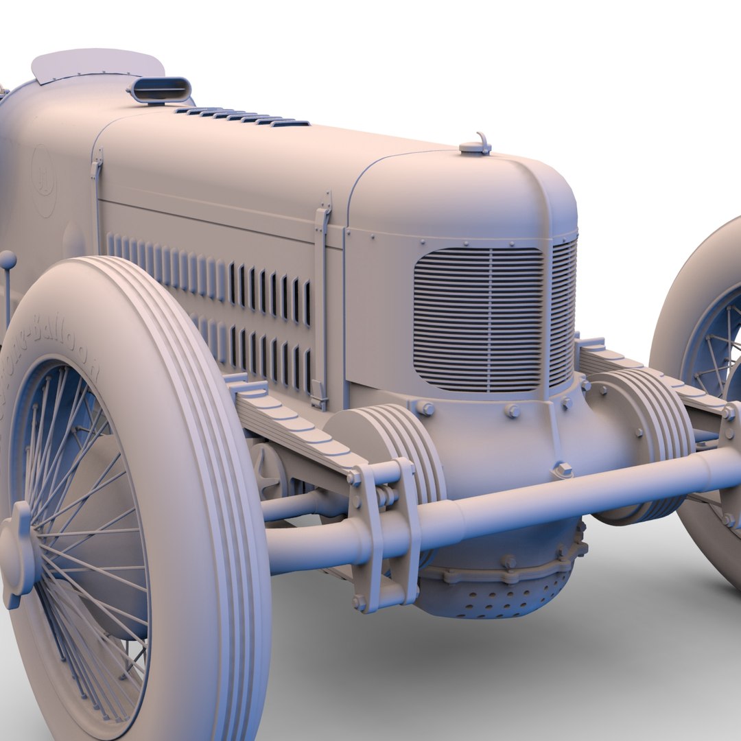 3d Miller Racing Car 91 Model