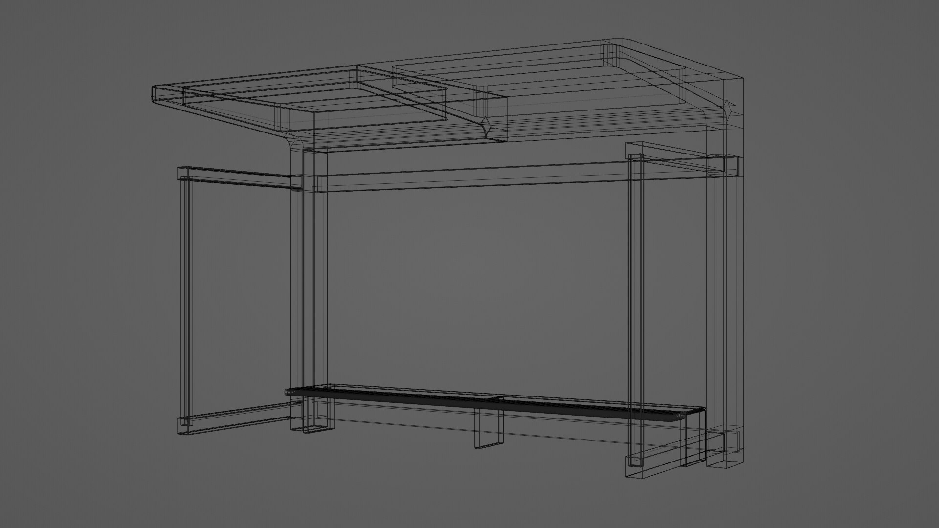 3D Bus Station - TurboSquid 2080036