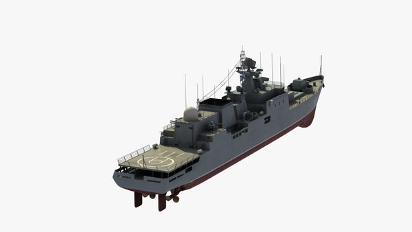 3D grigorovich class frigate - TurboSquid 1502235