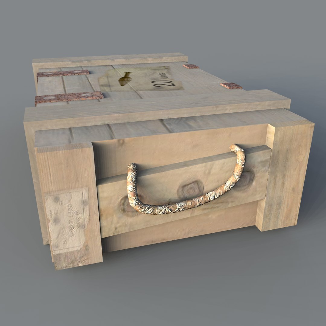 3d Rocket Ammo Pickup Model