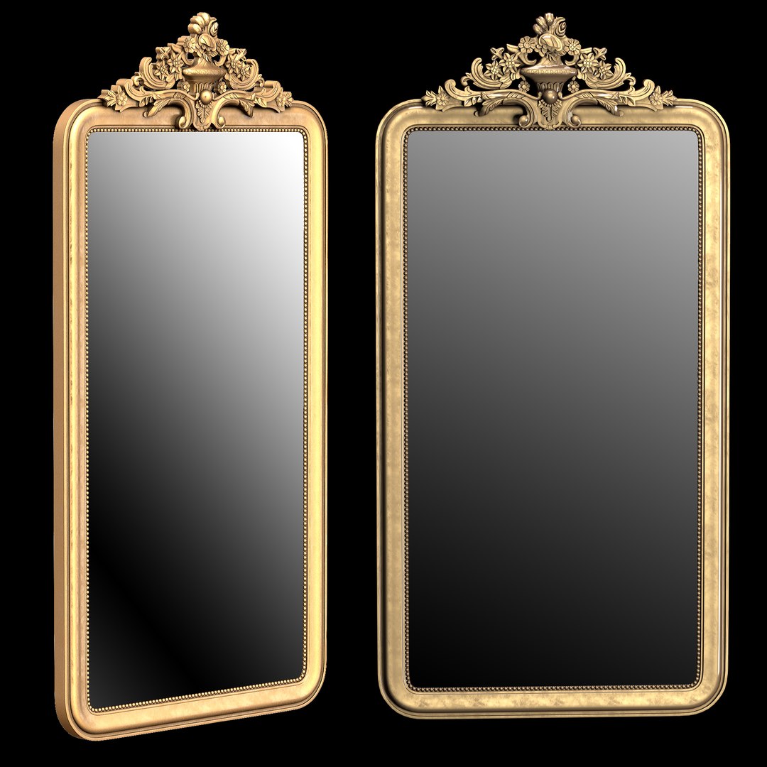 3D Louis Philippe Gilt Leaner - TurboSquid 1376174