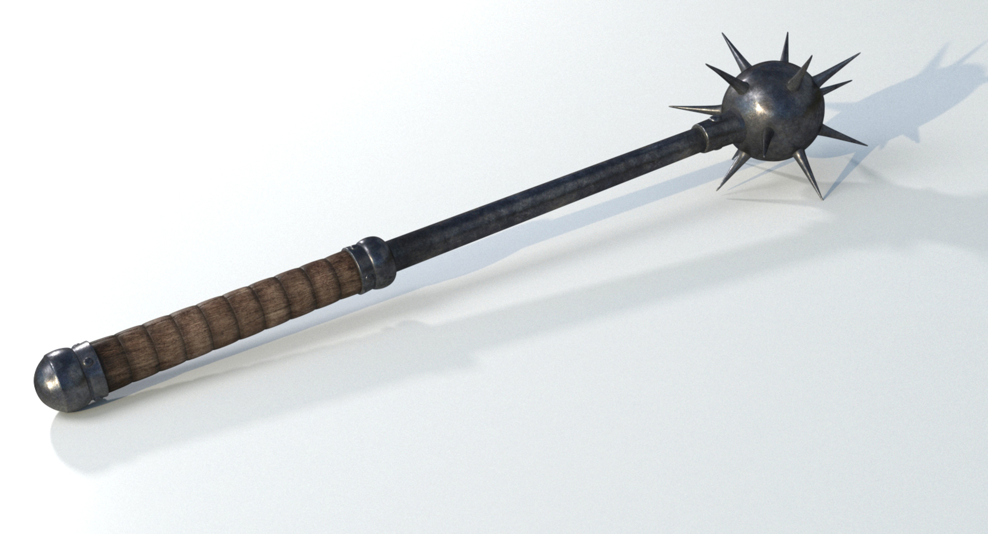 Medieval Morningstar Mace 3D Model - TurboSquid 1154614