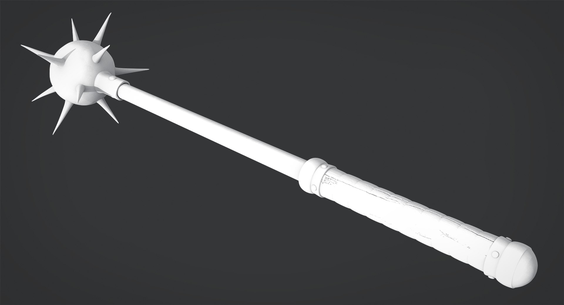 Medieval Morningstar Mace 3D Model - TurboSquid 1154614