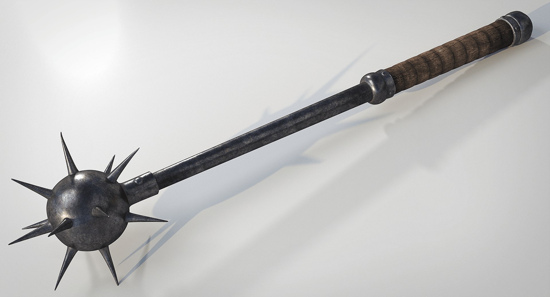 Medieval Morningstar Mace 3D Model - TurboSquid 1154614