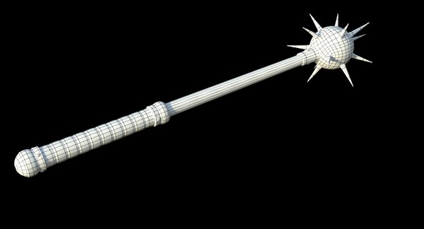 modelo 3d Morningstar Mace - TurboSquid 1154614