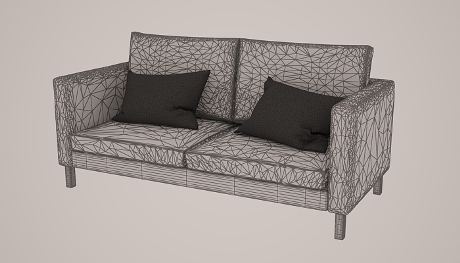 free sofa 3d model