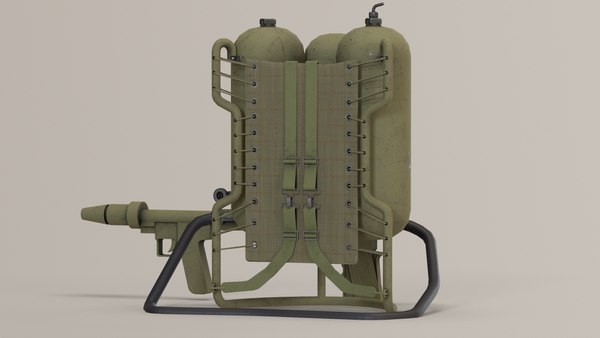 modelo 3d M2 Flamethrower - TurboSquid 1971723