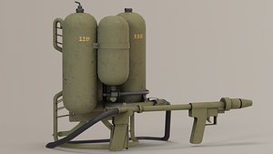 Flamethrower 3D Models for Download | TurboSquid