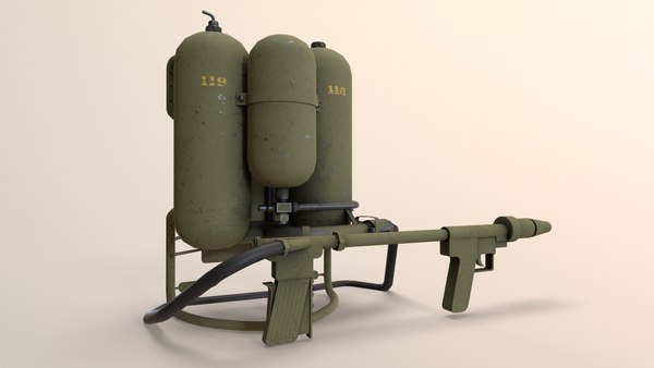 modelo 3d M2 Flamethrower - TurboSquid 1971723