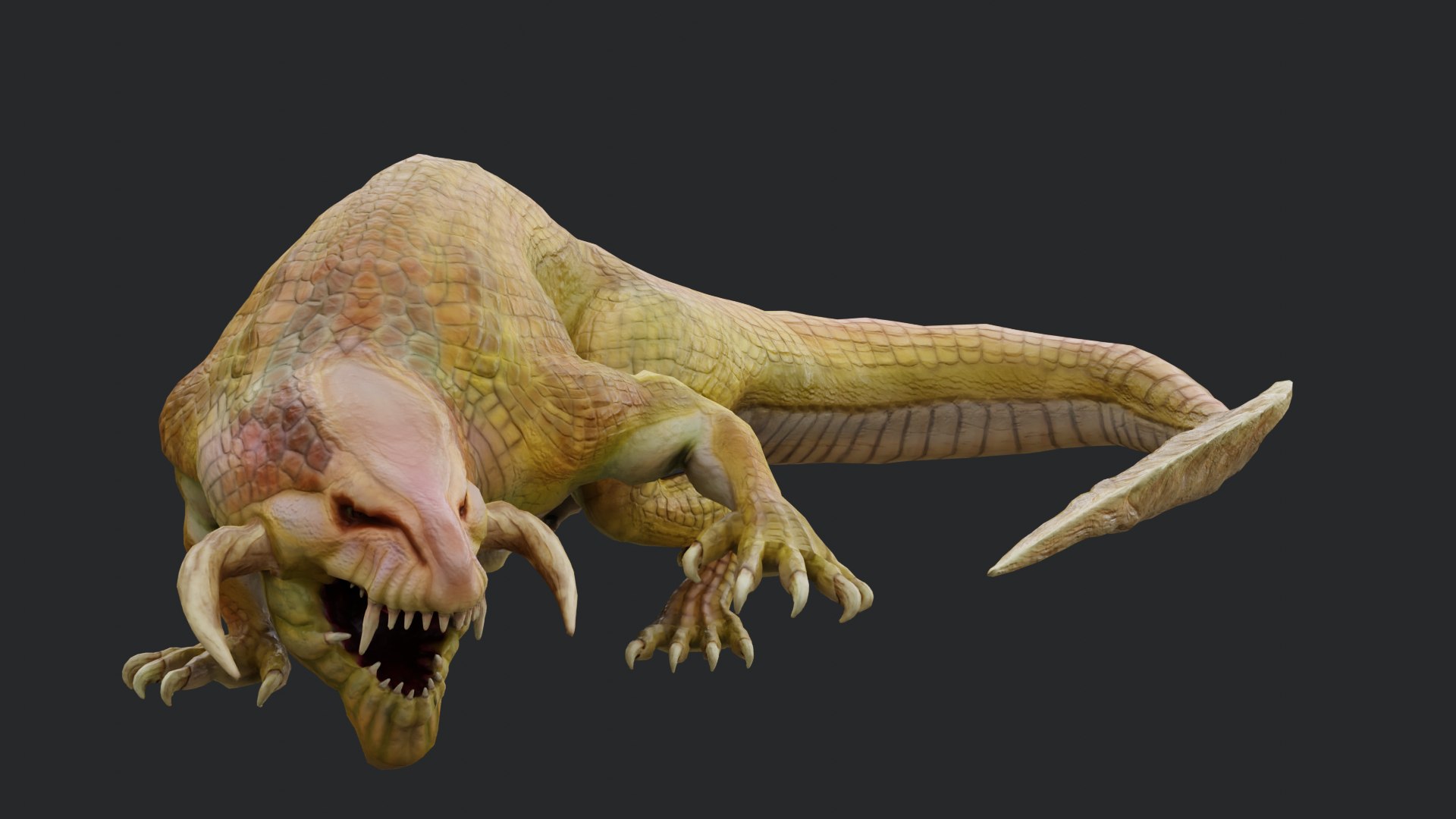 Monster Earth Dragon 3D - TurboSquid 2056526