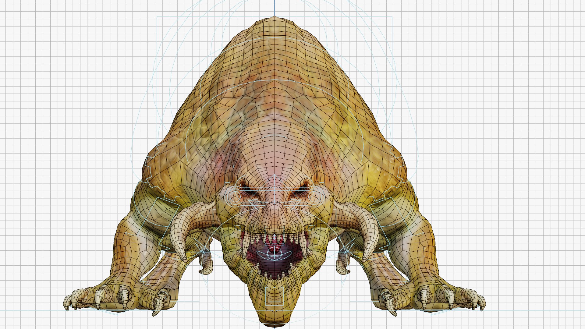 Monster Earth Dragon 3D - TurboSquid 2056526