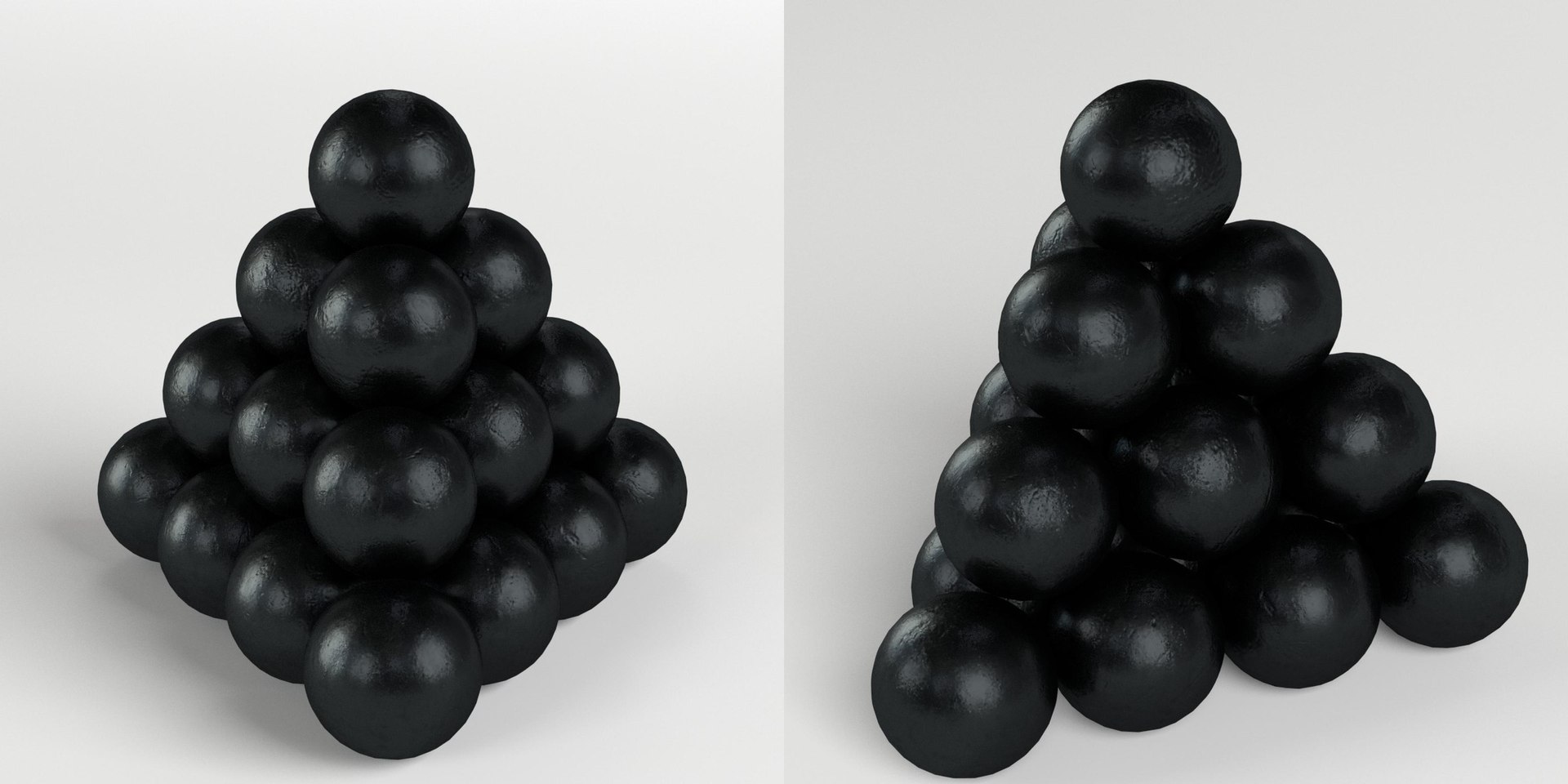 Cannonballs Stack 2 3D - TurboSquid 1386517