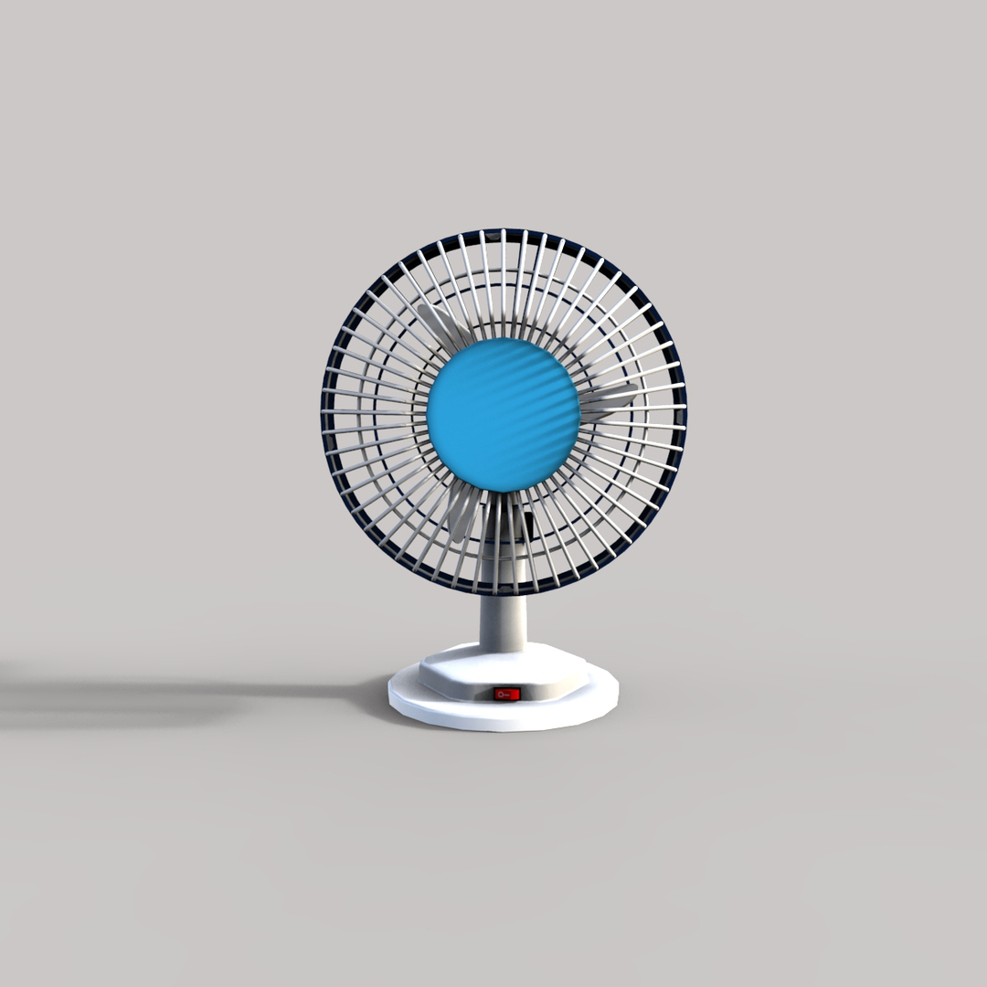 Fan 3D Model - TurboSquid 1283543
