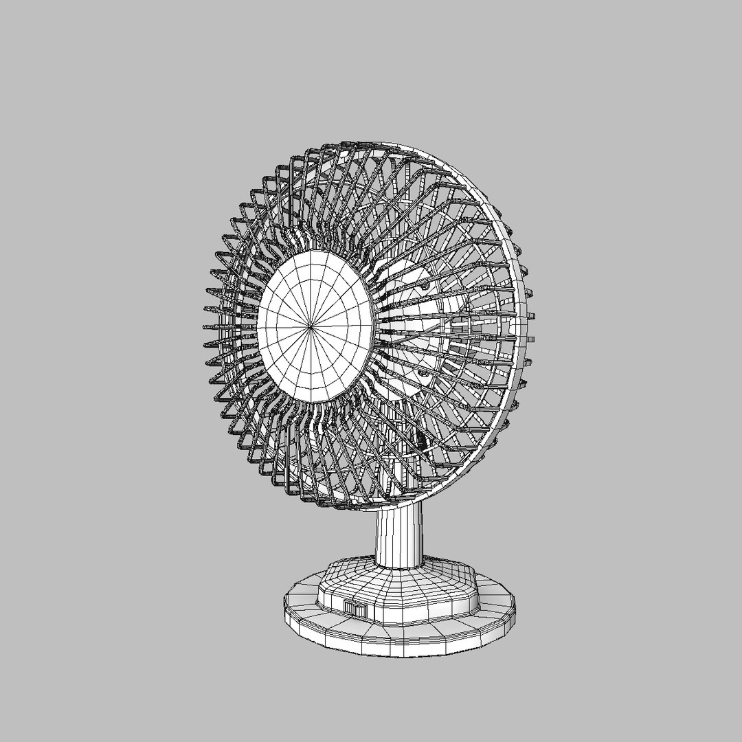 Fan 3D Model - TurboSquid 1283543