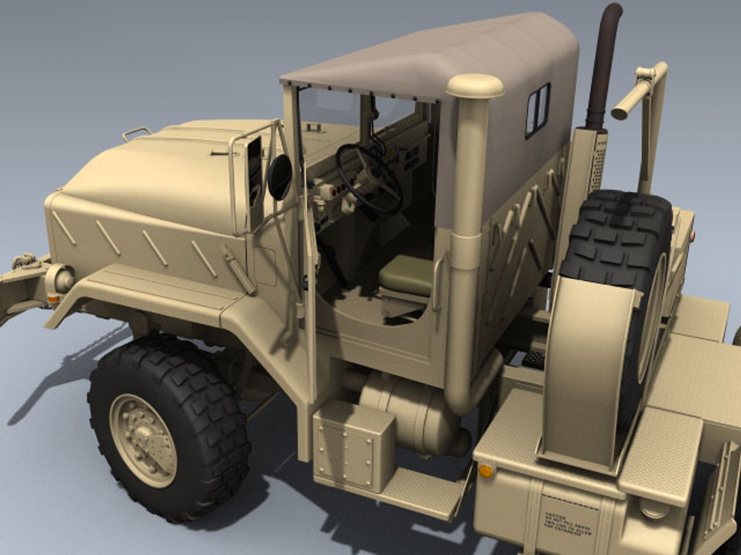 3d Army M932a2 Tractor Desert