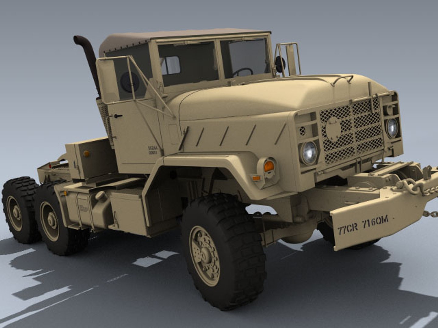 3d Army M932a2 Tractor Desert