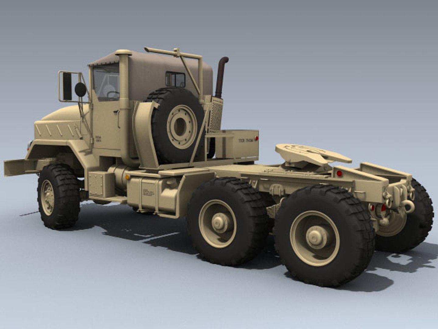 3d Army M932a2 Tractor Desert