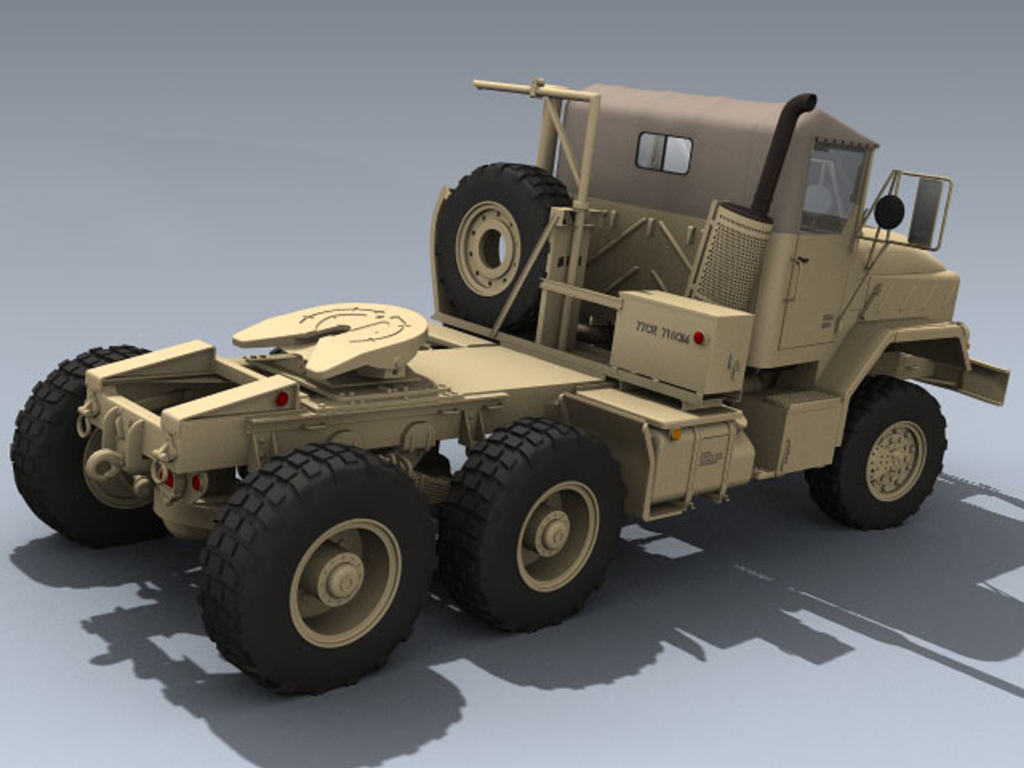 3d Army M932a2 Tractor Desert