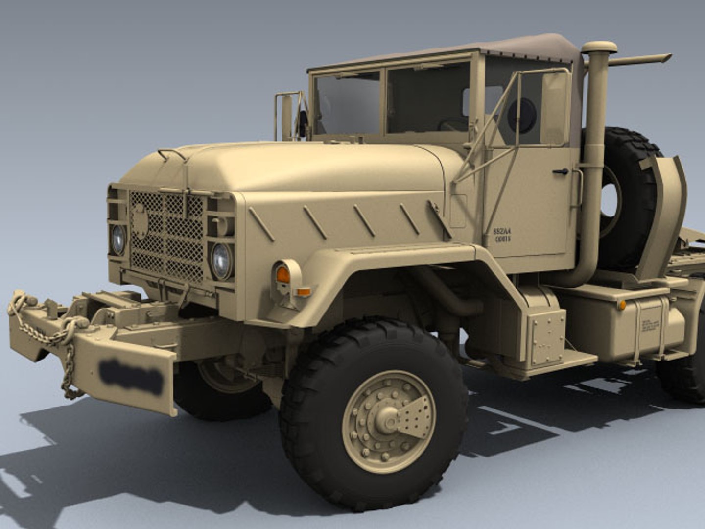 3d Army M932a2 Tractor Desert