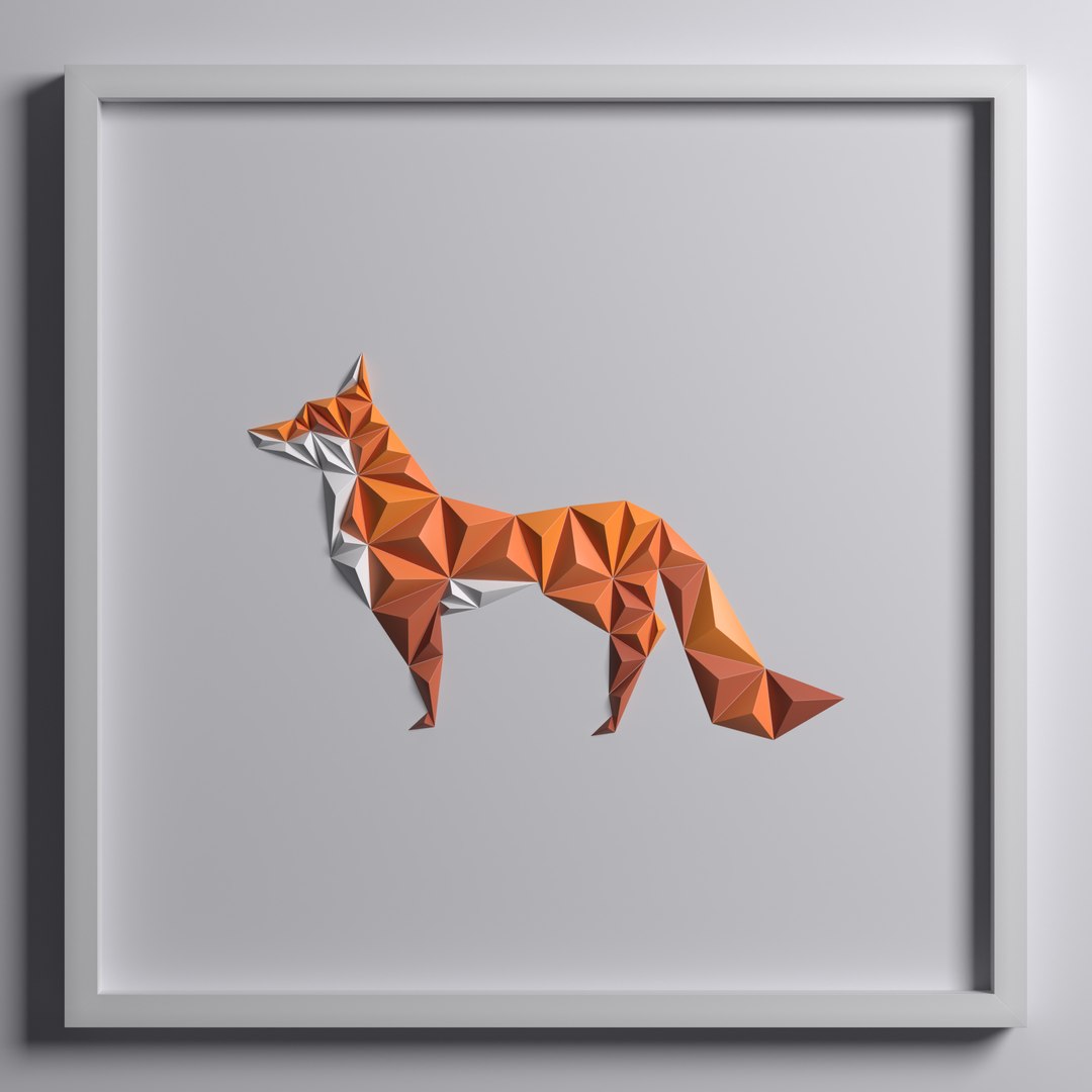 3D Paper ArtWork 12 - TurboSquid 2004711