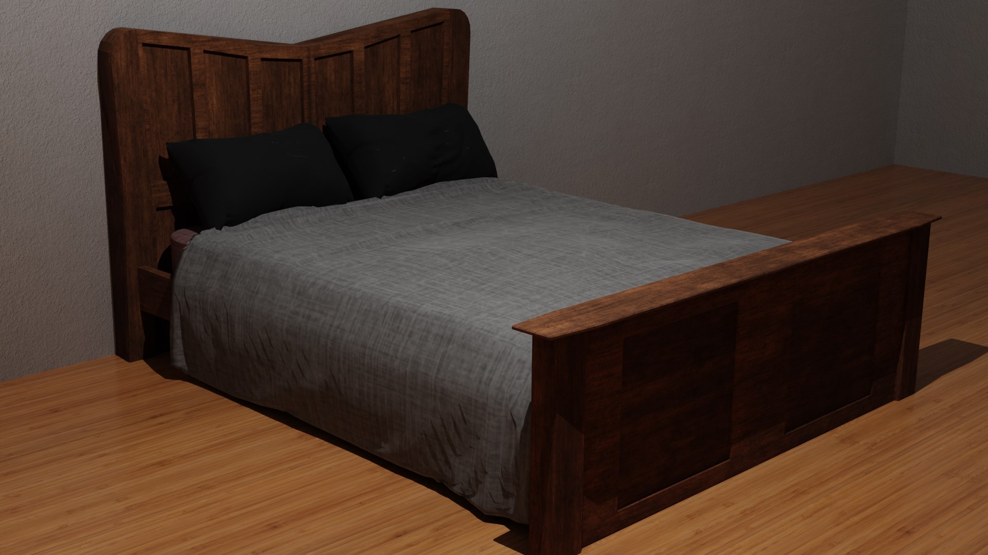 Bed 3D Model - TurboSquid 2135952