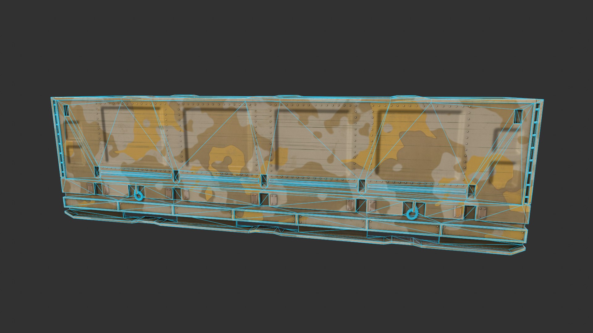 Military Shipping Container 3D Model - TurboSquid 1939184