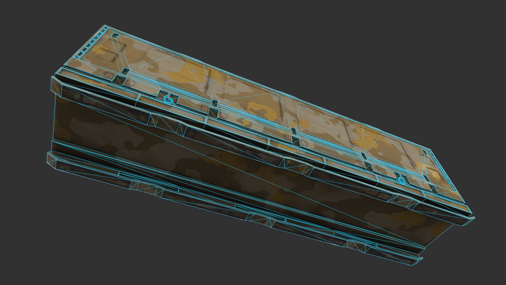 Military Shipping Container 3D Model - TurboSquid 1939184