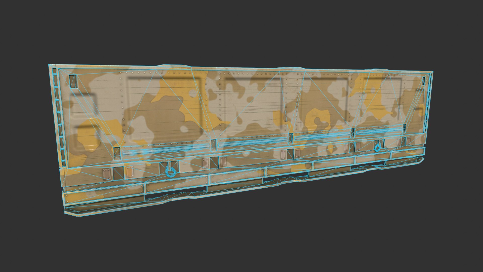Military Shipping Container 3D Model - TurboSquid 1939184