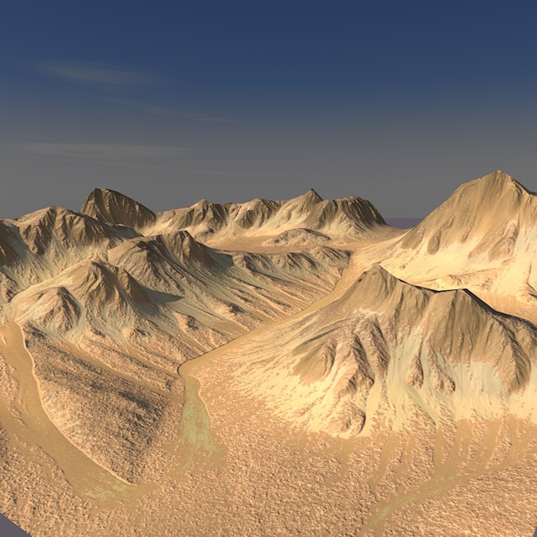 3ds Max Mountain Games Maps