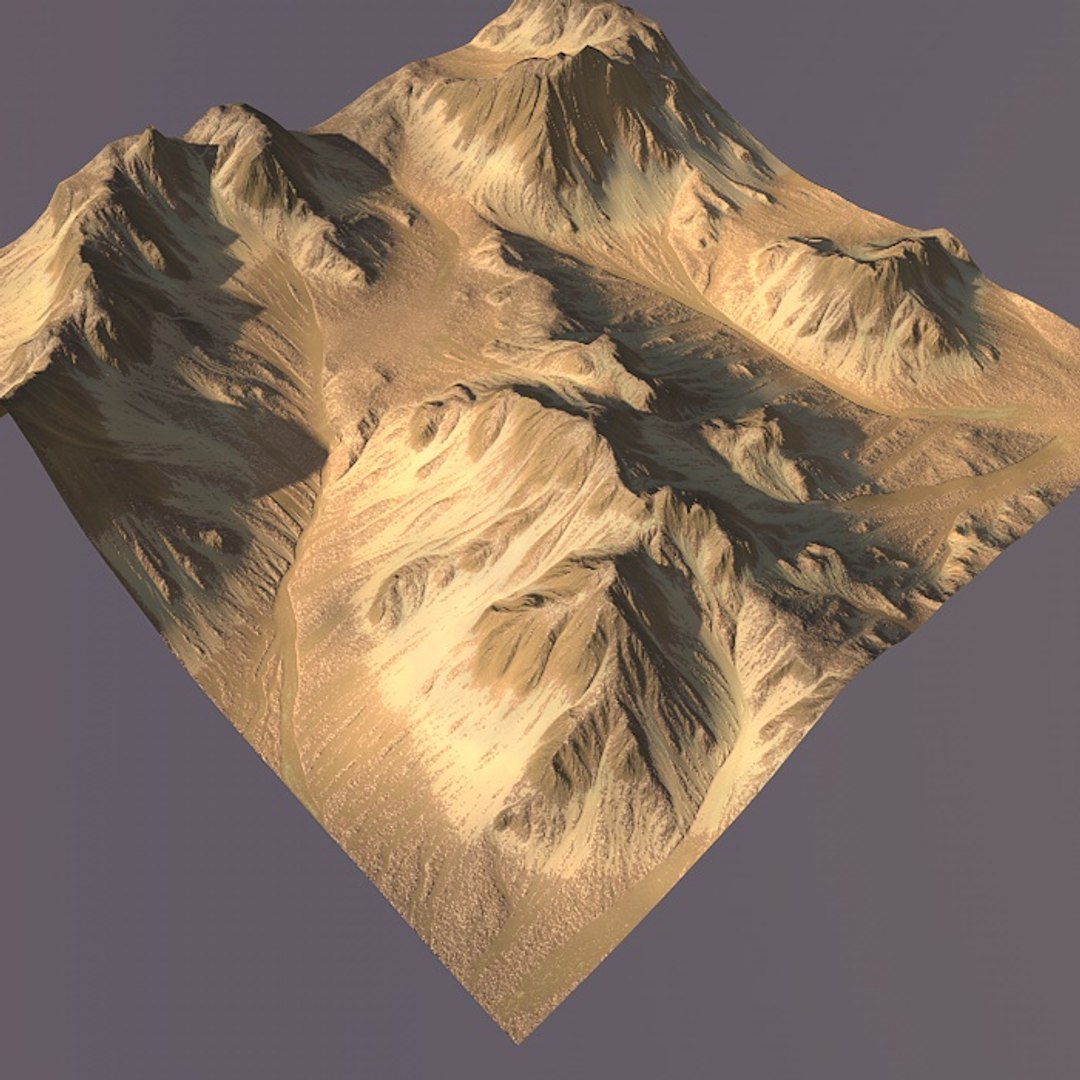 3ds Max Mountain Games Maps