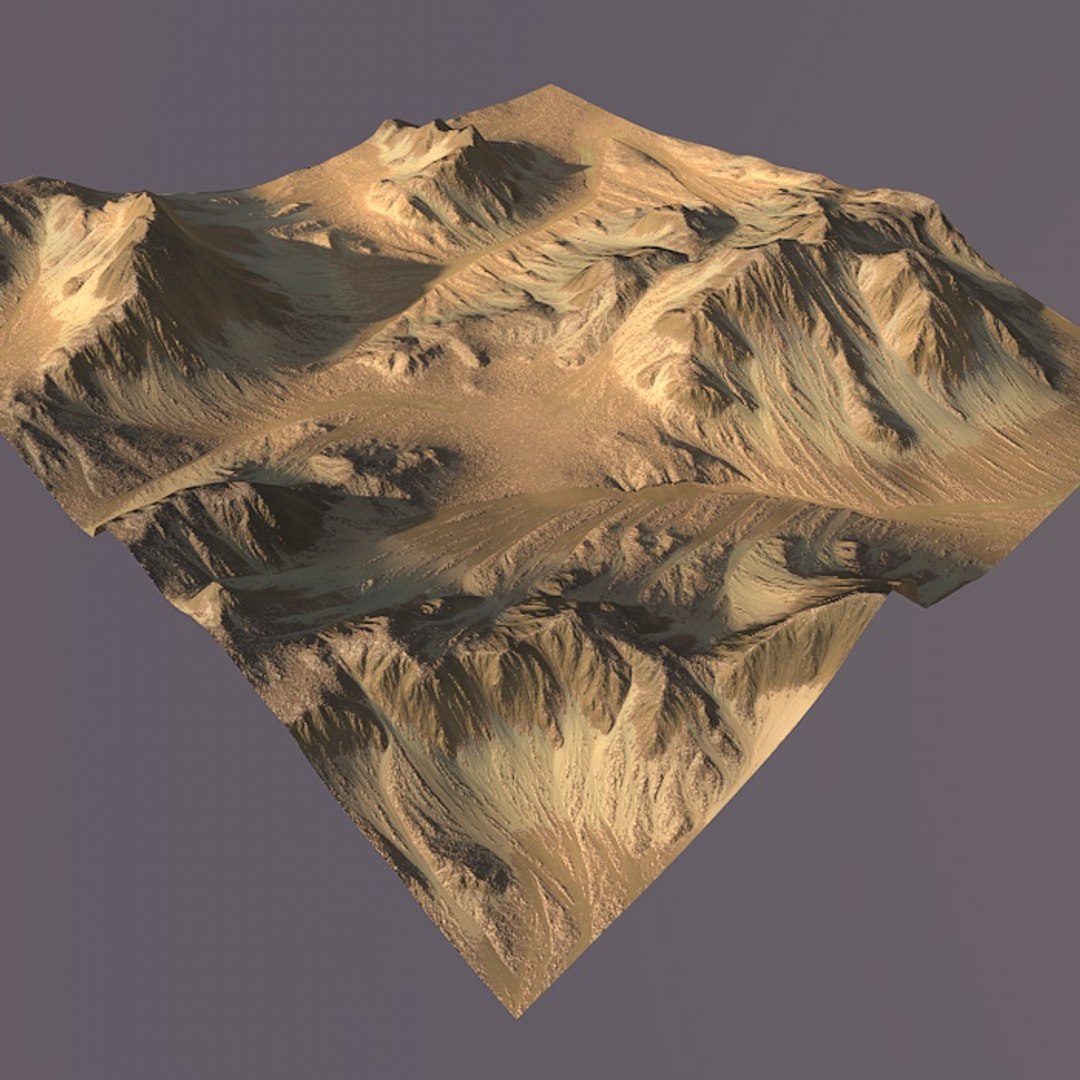 3ds Max Mountain Games Maps