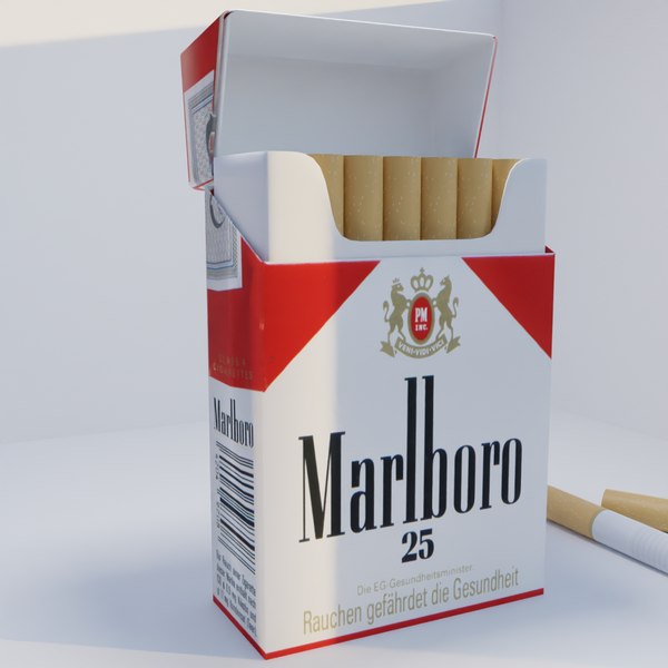 modelo 3d Cigarette pack - TurboSquid 1962927